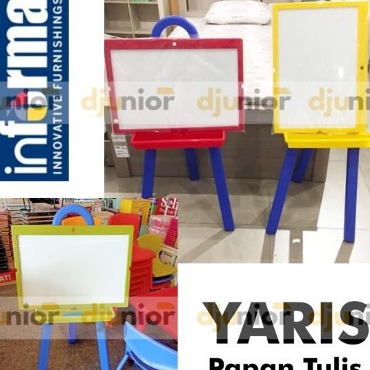 Jual Informa - Yaris Papan Tulis Anak / Drawing Stand Kids / White ...