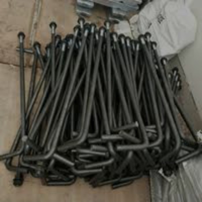Jual ANGKUR L BESI BETON HITAM UKURAN M 25 X 60CM | Shopee Indonesia
