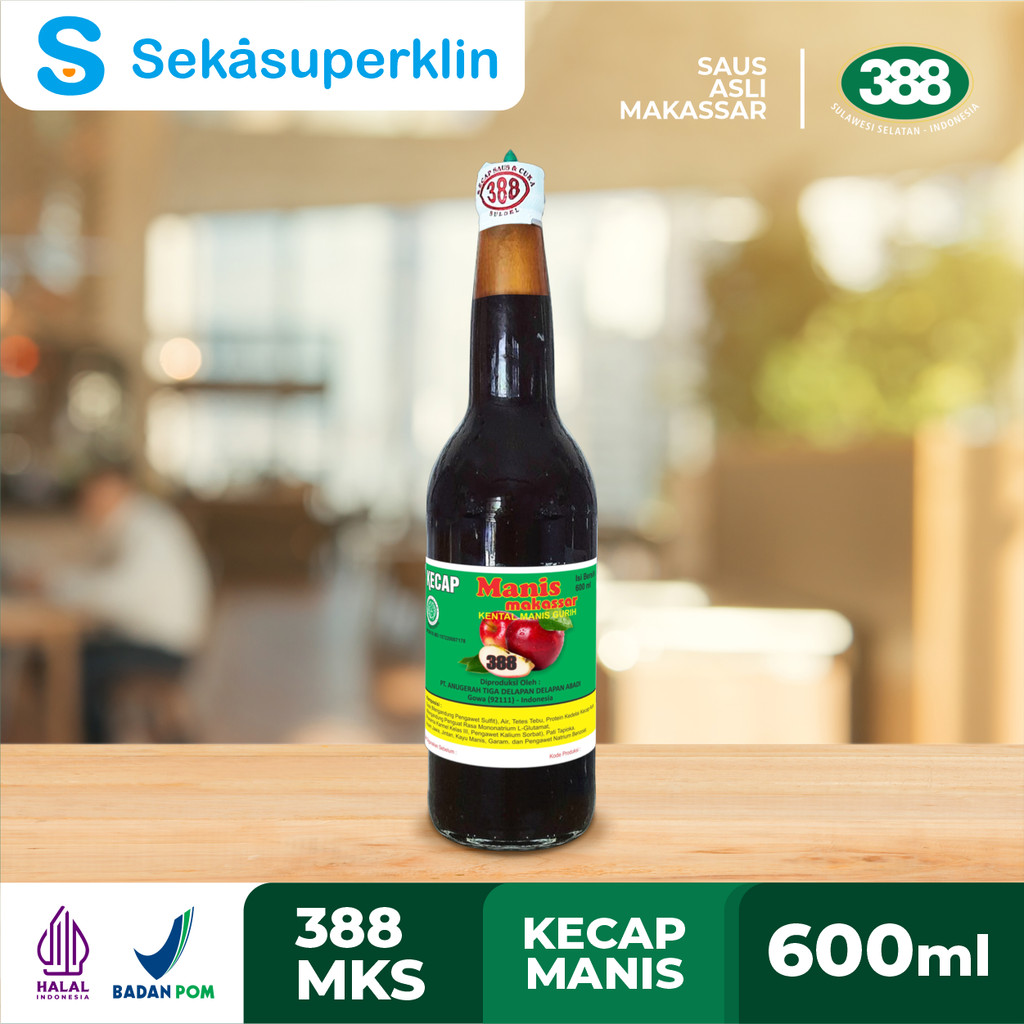 Jual KECAP MANIS BAKSO TERGURIH ASLI MAKASSAR CAP APEL 388 600 ML ...
