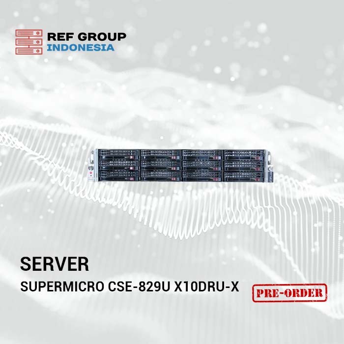 Jual Supermicro CSE-829U X10DRU-X 19" 2U 12x 3,5" LFF 4x NVMe 2x Intel ...