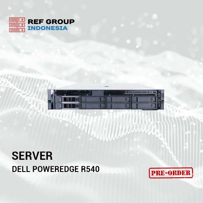Jual Dell PowerEdge R540 19" 2U 8x 3,5" LFF 2x Intel XEON Scalable LGA3647 DDR4 ECC Raid 2x PSU ...