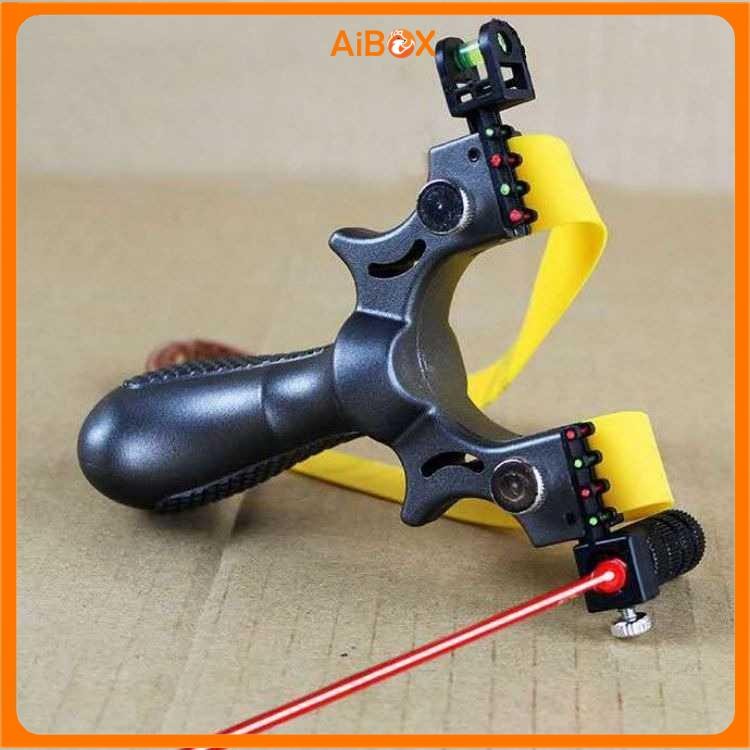 Jual AiBOX Big Power Ketapel Tactical Slingshot Laser Sight Rubber Band ...