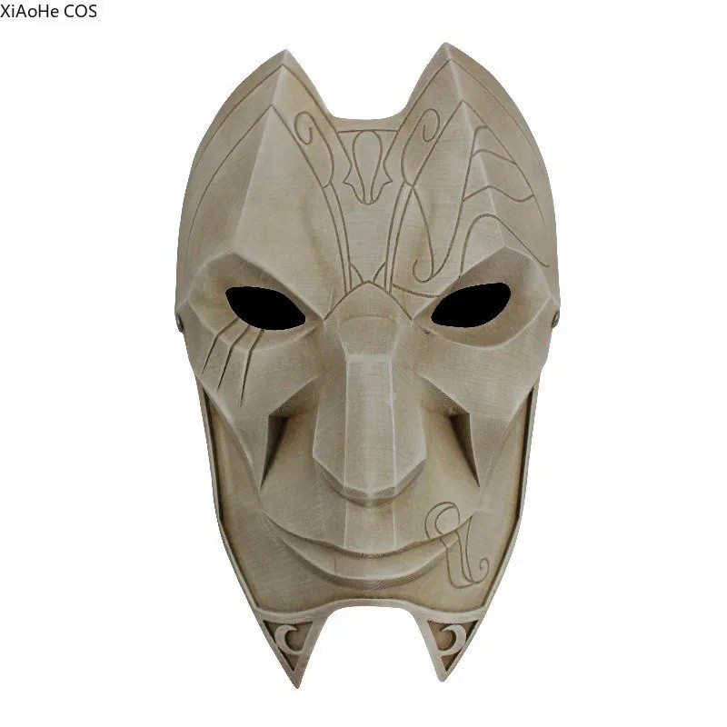 Jual Topeng Cosplay Game LOL Khada Jhin Topeng Resin Wajah Virtuoso ...