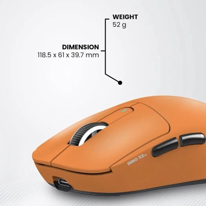 Jual Vortexseries Inno X2 / X-2 4K / 8K SuperLight Wireless Gaming ...