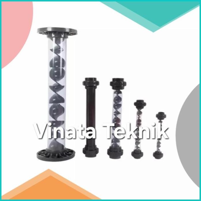 Jual Static Mixer 3/4" Inch UPVC JIS 10K Ozone Tabung Statis Mixer DN 20 1 | Shopee Indonesia