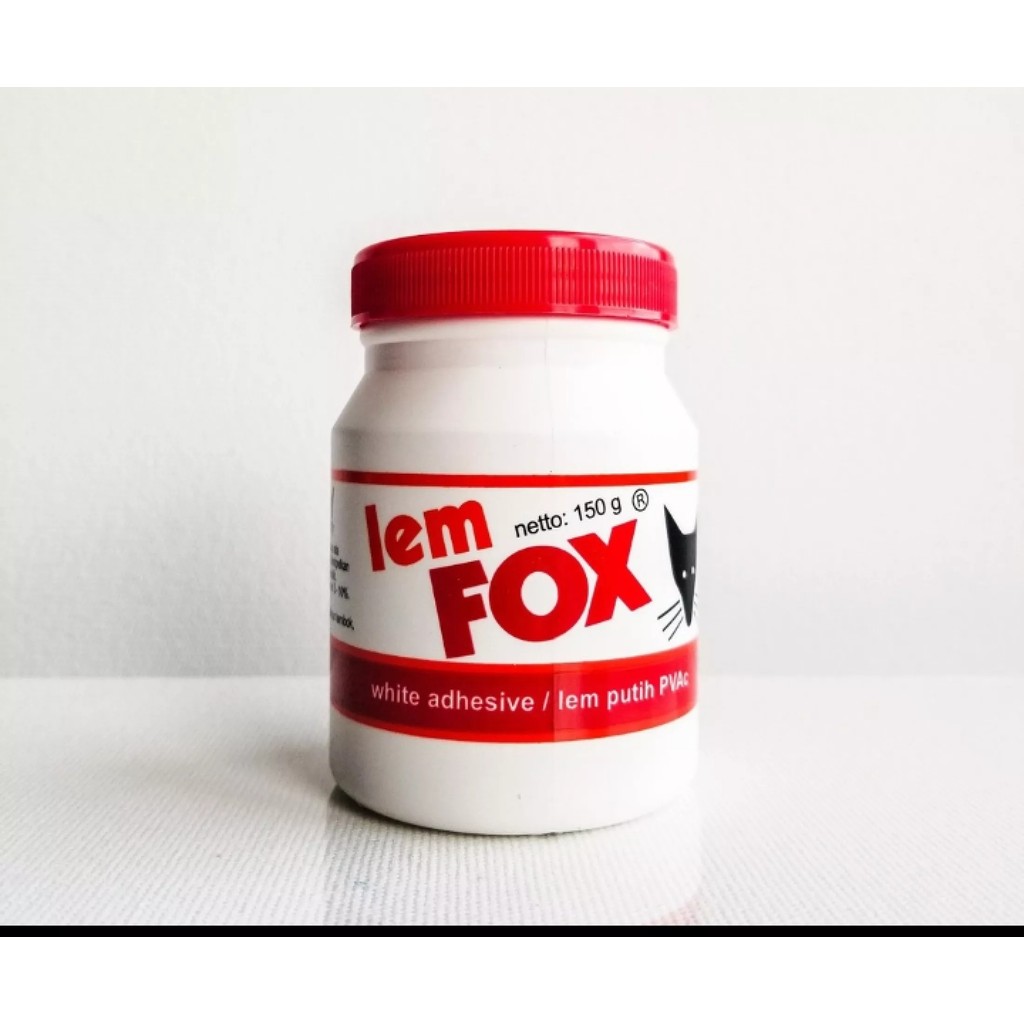 Jual Lem Fox 150 gram / Lem Putih Fox Botol / Lem Fox 150 (per pcs ...
