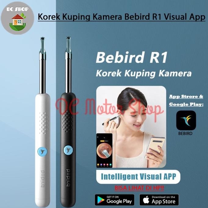 Jual BEBIRD R1 KOREK KUPING KAMERA SMART VISUAL EAR STICK CAMERA OTOSCOPE ORIGINAL DAN ...