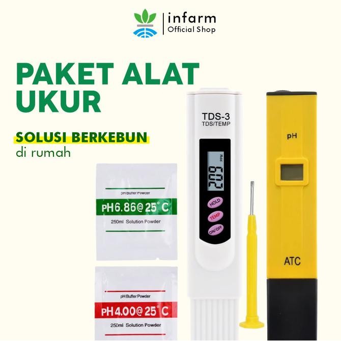 Jual Paket Alat Ukur PH Meter & TDS Meter | Shopee Indonesia