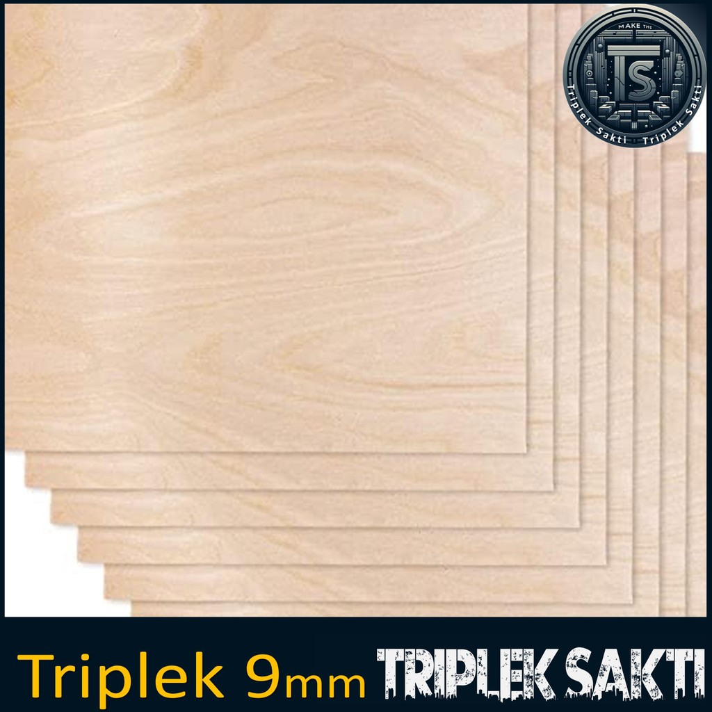 Jual Triplek 9mm 50x80 cm | Multiplek 9 mm 50 x 80 cm | Shopee Indonesia