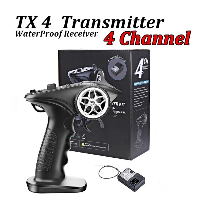 Jual Jual Transmitter Tx4 Remote 4 Channel Waterproof Receiver | Shopee Indonesia