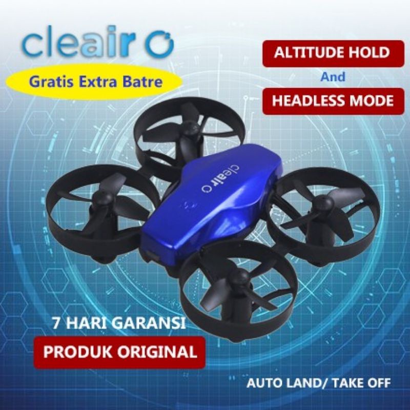 Jual Drone Mini Cleair O2 Wifi Kamera FPV 720P | Shopee Indonesia