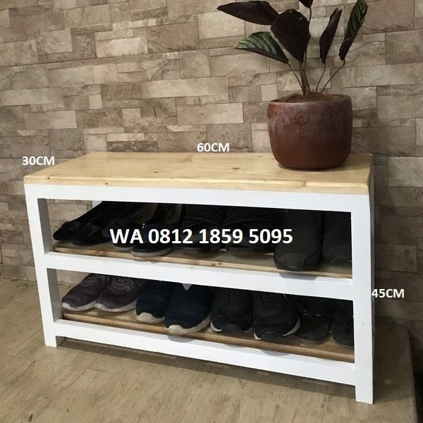 Jual Jual Bangku Rak, Bangku Plus Bawahnya Rak Sepatu | Shopee Indonesia