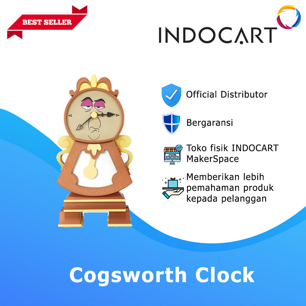 Jual 3D Maker's Supply Part BambuLab Cogsworth Clock Component Kit ...