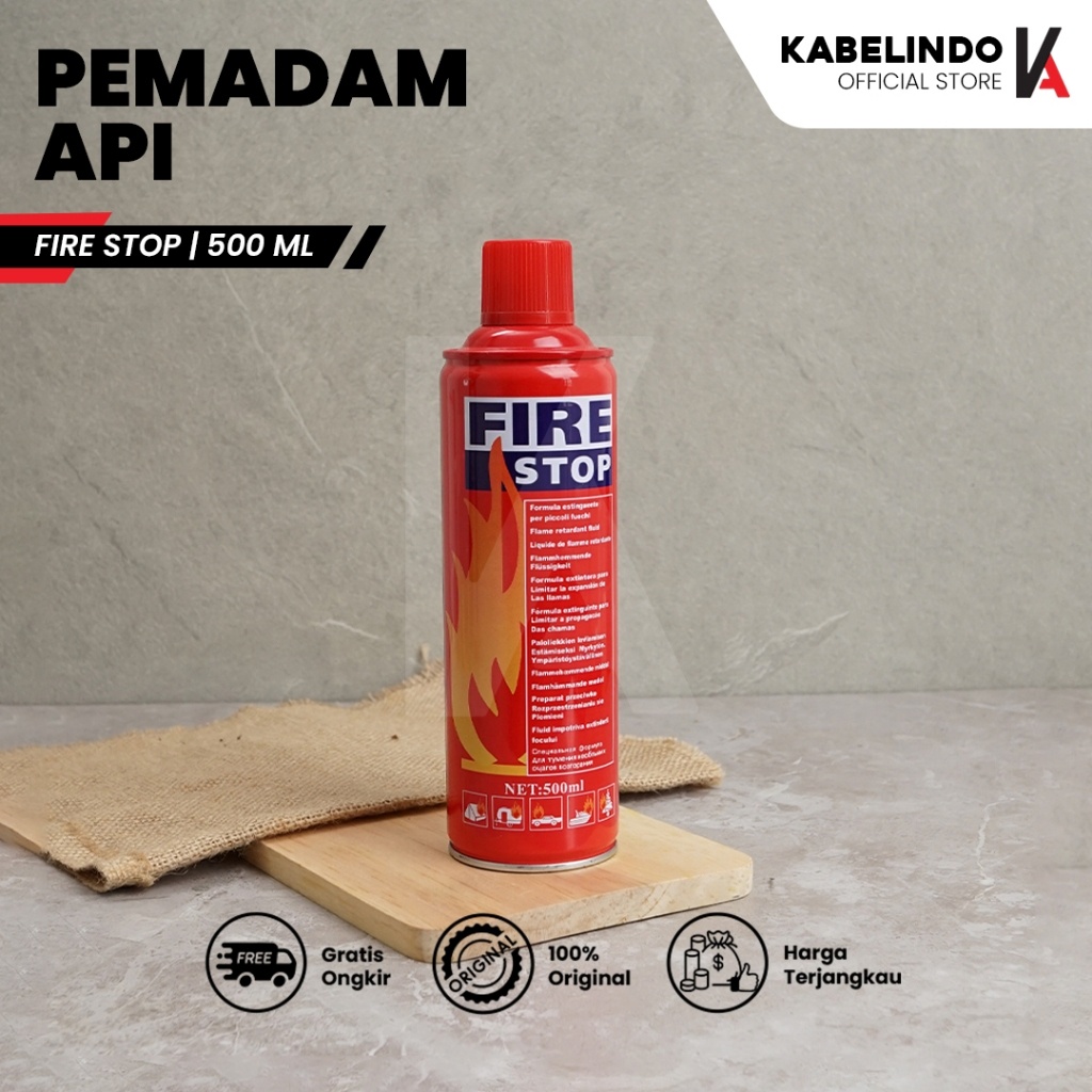 Jual ALAT PEMADAM API MINI APAR FIRE STOP MOBIL 500ML PROMO + BREKET ...