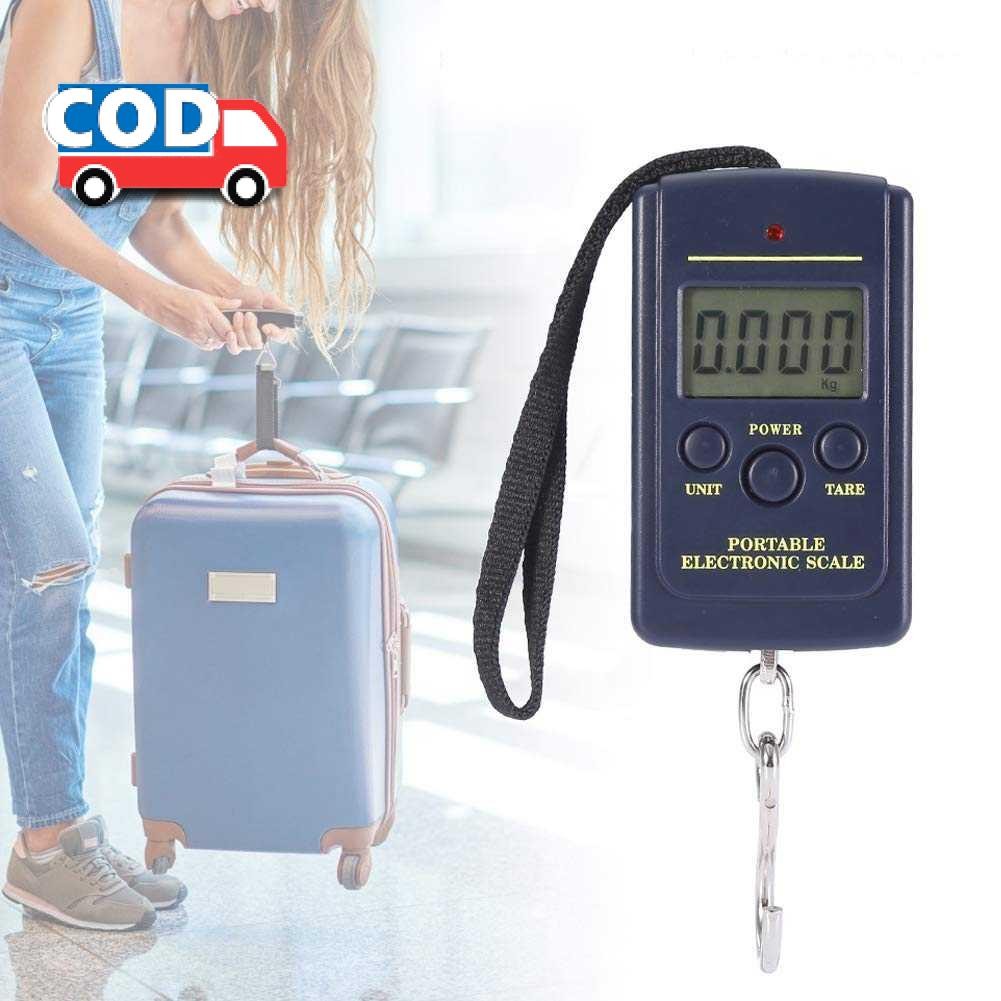 Jual Timbangan Digital Gantung 40Kg Akurasi 10g Koper Layar LCD Kuat ...