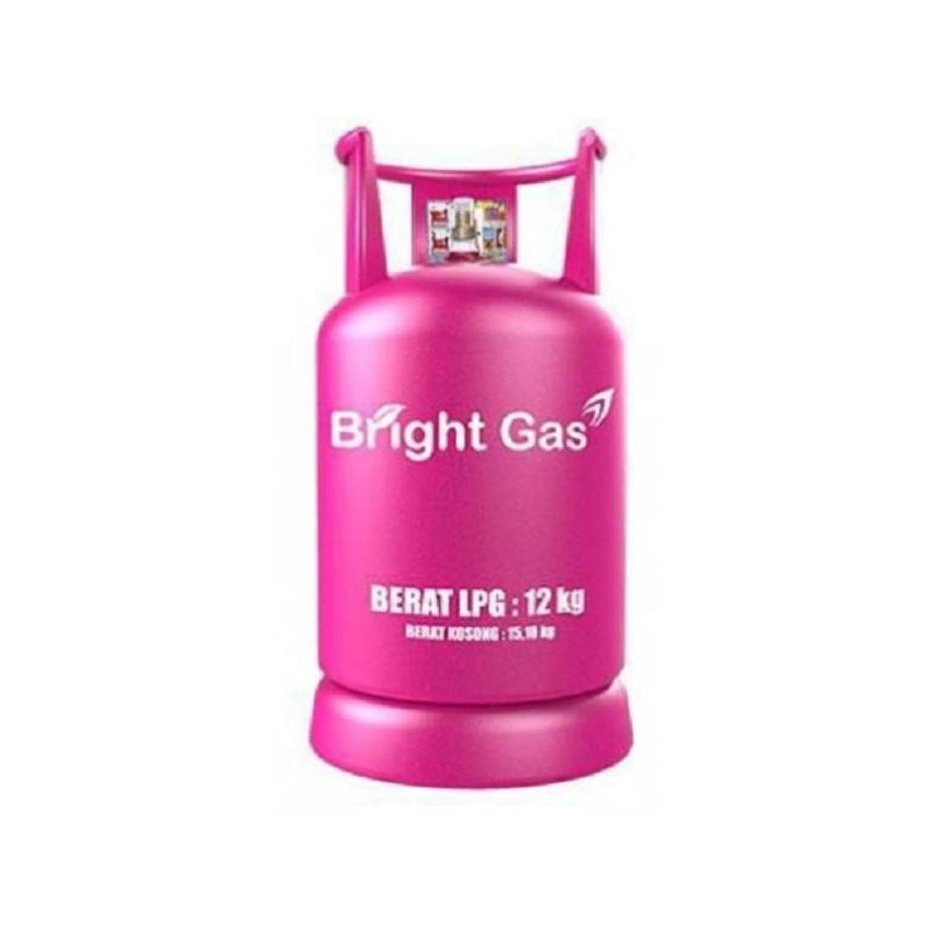Jual Gas Elpiji Brightgas 12Kg Kosongan Tabung Kompor Gas Ungu Refill ...