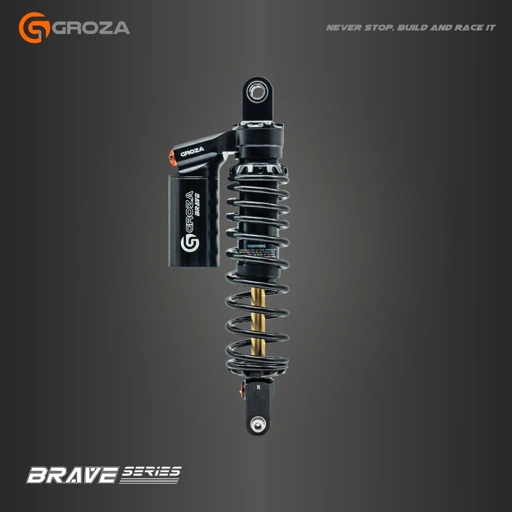 Jual GROZA BRAVE SERIES 340MM Shock Belakang Tabung Atas Untk Motor ...