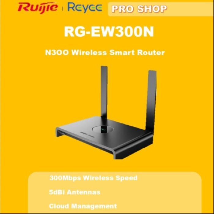 Jual RUIJIE RG-EW300N REYEE 300MBPS WIRELESS SMART ROUTER WIFI WITH DC ...