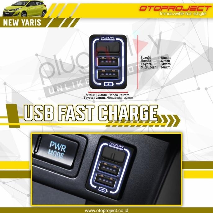 Jual Obd Usb Fast Charging 3A Pnp Khusus Nissan Xtrail Serena Livina ...
