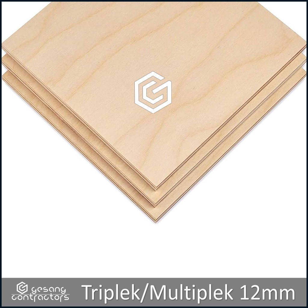 Jual Triplek 12mm 10x140 cm | ISI 2 LEMBAR | Multiplek 12 mm 140x10 cm ...
