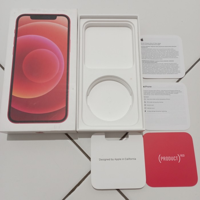 Jual DUS BOX IPHONE 12 RED IBOX DIGIMAP ORIGINAL | Shopee Indonesia