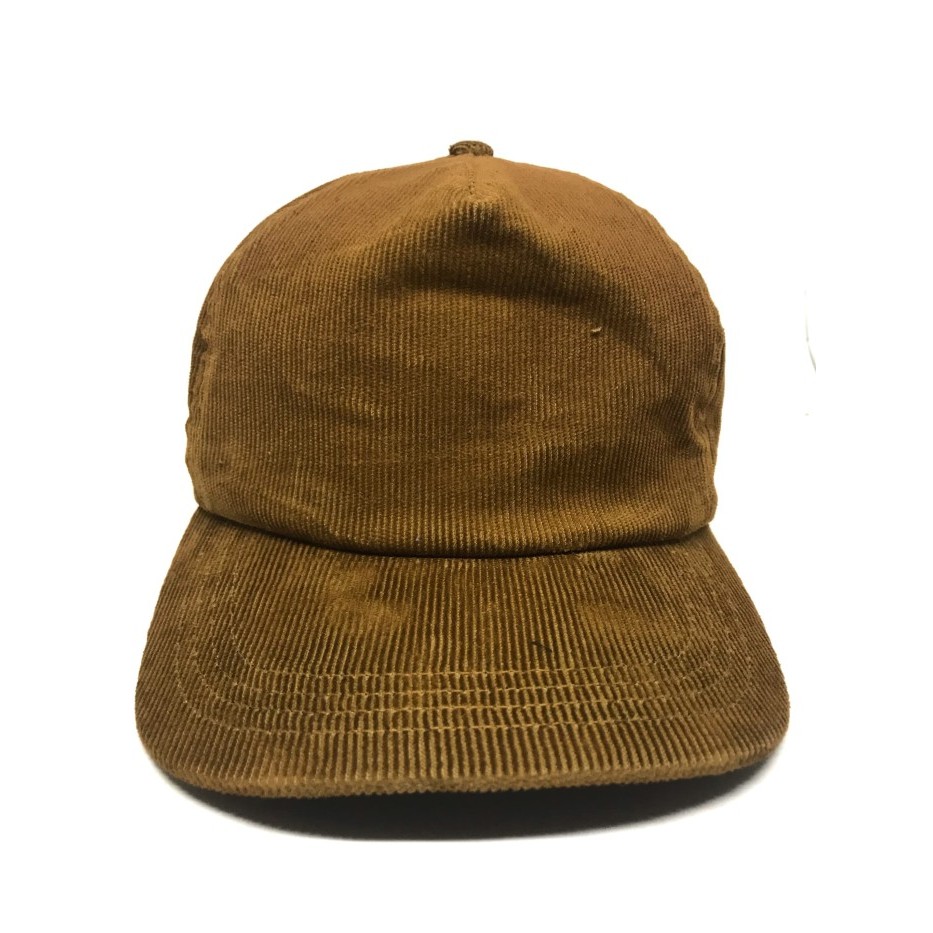 Jual Produk Ready Snapback classic Corduroy brown | Shopee Indonesia