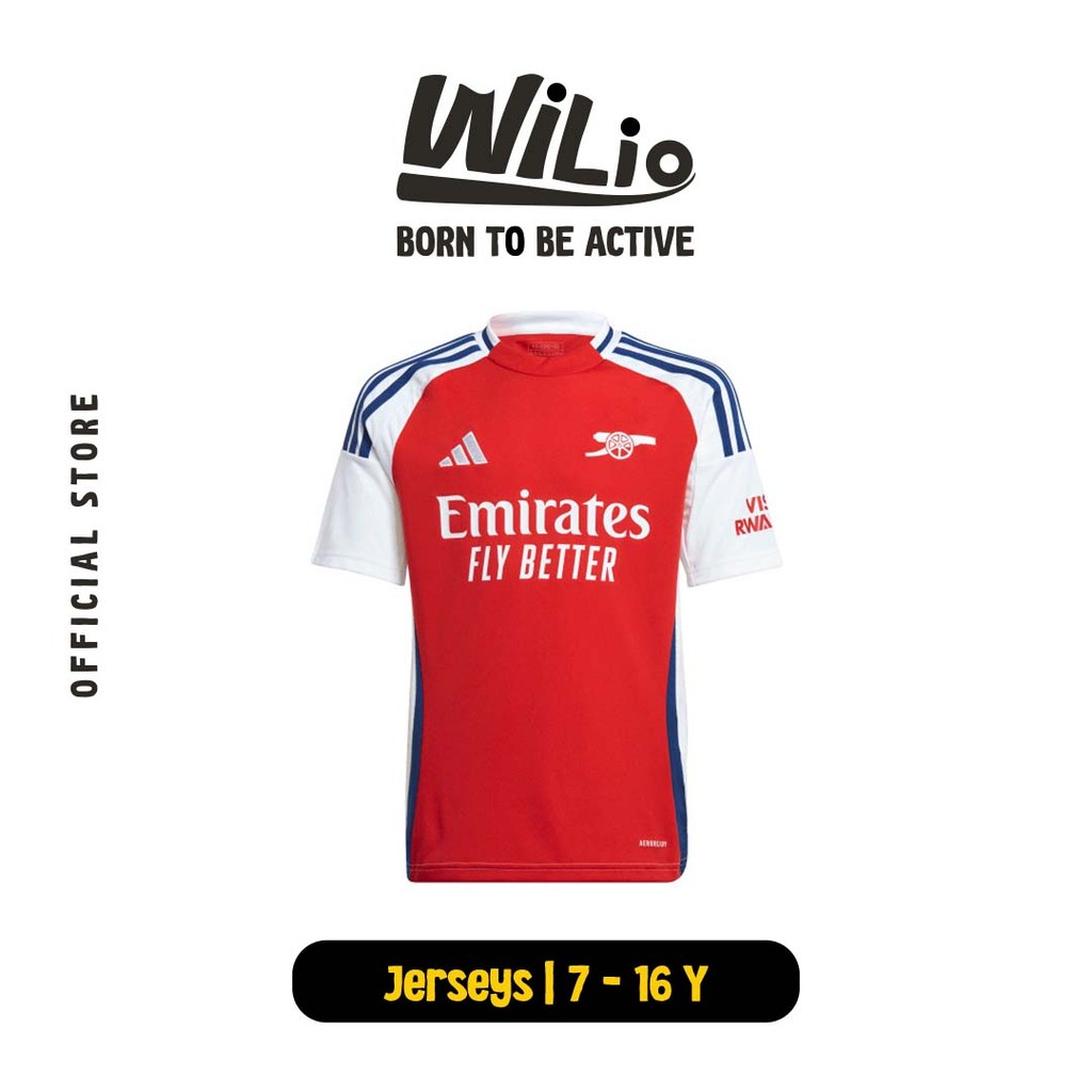 Jual ADIDAS Arsenal 24/25 Home Jersey Kids IS8141 - Jersey Anak (Merah ...