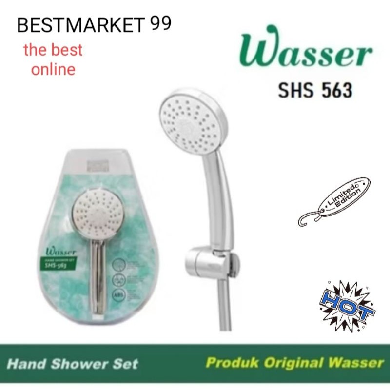 Jual WASSER HAND SHOWER SET SHS 563 SHOWER TANGAN ORIGINAL | Shopee ...