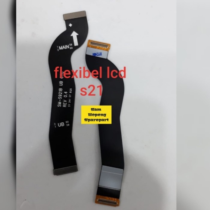 Jual Flex Flexible Fleksibel LCD to Mother Board Mainboard Pengganti Samsung S21 / S22 Ultra ...