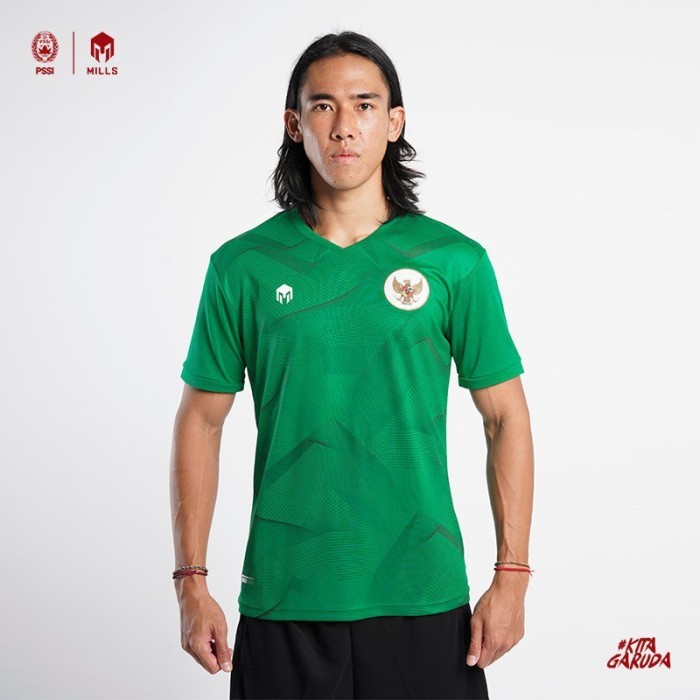 Jual Jersey Baju Training Kits Timnas 2020 1013Gr 100% Original Mills S ...