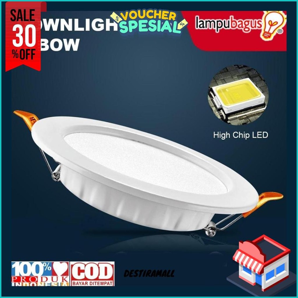 Jual Lampu Downlight Led Inbow 6W 9W 12W 18W 24W / Downlight Panel Led ...