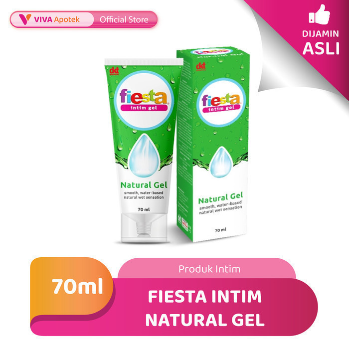 Jual Fiesta Intim Natural Gel Pelumas pada Organ Intim (70 ml) | Shopee ...