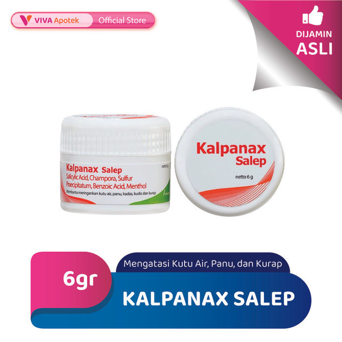 Jual Kalpanax Salep untuk Mengatasi Kutu Air, Panu, dan Kurap (6 Gram ...