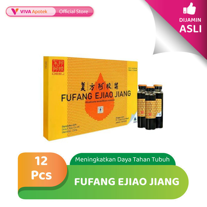 Jual Fufang Ejiao Jiang untuk Penambah Darah (12 Pcs) | Shopee Indonesia