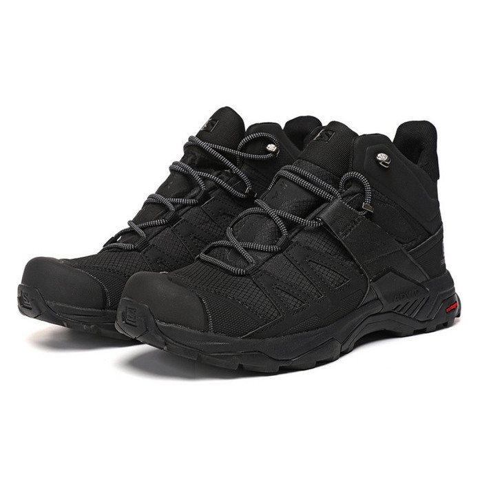 Jual Sepatu Salomon X Ultra 4 Mid GTX Men's Shoes Hiking Shoes - Black ...