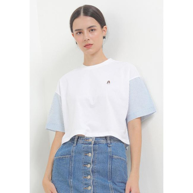 Jual Hush Puppies Kaos Wanita Tesia White | Shopee Indonesia