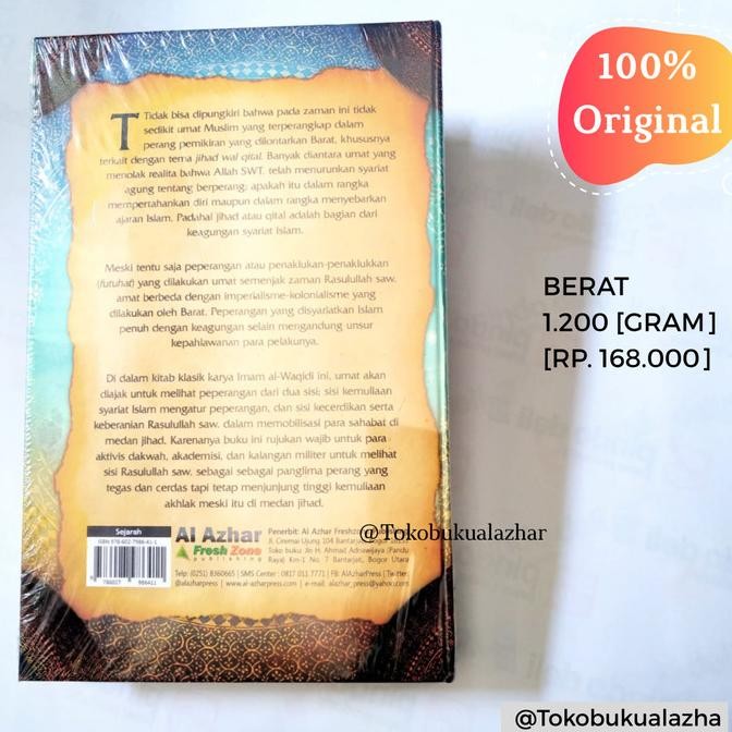 Jual Buku Almaghazi Sejarah lengkap peperangan Rasulullah Saw Jilid 1 ...