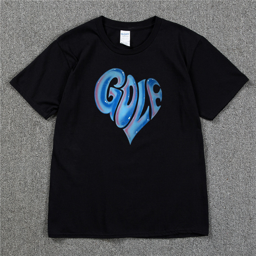 Jual Harajuku Blue Heart Golf Wang logo Rapper Hip Hop Bunga Le Fleur ...