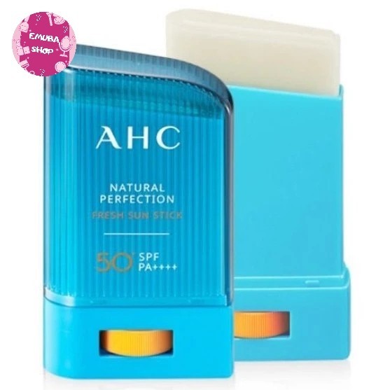 Jual AHC Natural Perfection Fresh Sun Stick Sunscreen Sunblock SPF 50 ...