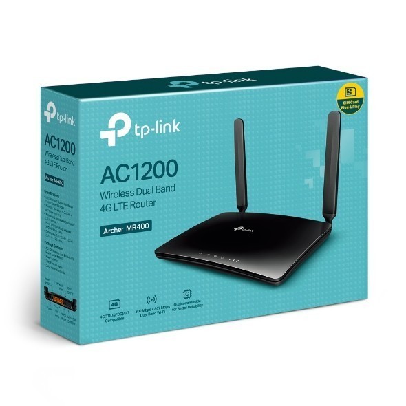Jual TPLink Archer MR400 AC1200 Dual Band Modem Wifi 4G All Operator ...