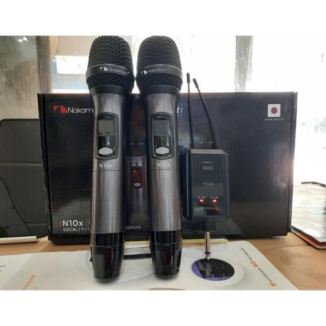 Jual Jual! Nakamichi N10X/Mic Wireles Nakamichi N 10X | Shopee Indonesia