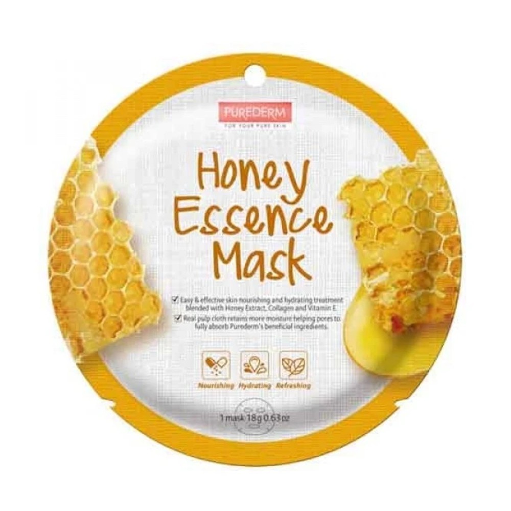 Jual [BPOM] OHSOME - Korea PUREDERM Honey Madu Essence Mask 18g ...