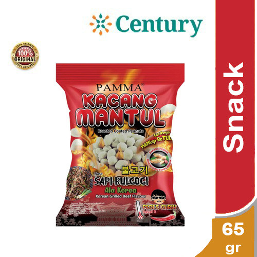 Jual PAMMA KACANG MANTUL SAPI BULGOGI 65G / SNACK / MAKANAN RINGAN ...