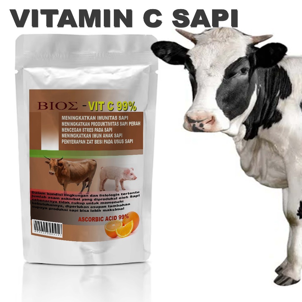 Jual Vitamin sapi untuk daya tahan tubuh dan pekembangan sapi vitamin C ...