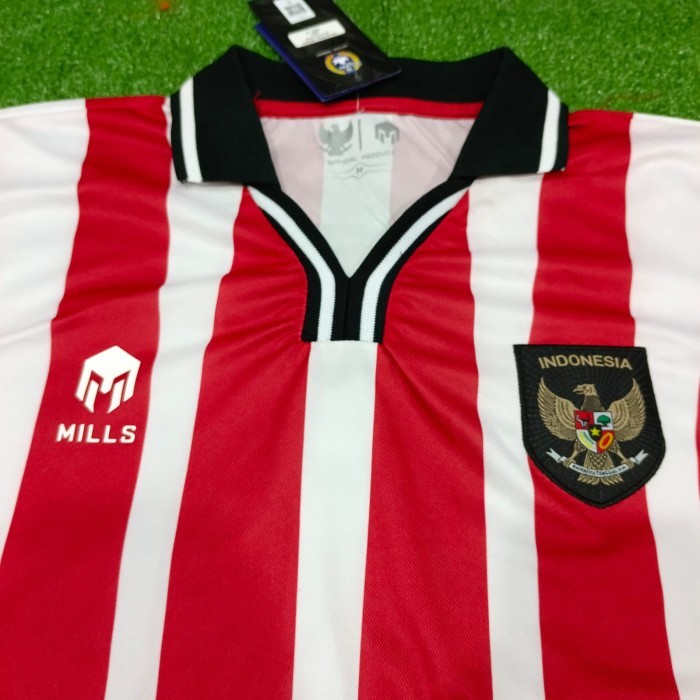 Jual Jersey Fantasy Timnas Indonesia Mills Home Red White Life Style ...