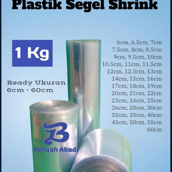 Jual Plastik Segel Shrink Ukuran 30Cm - 60Cm 1Kg | Shopee Indonesia