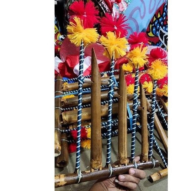 Jual Angklung Alat Musik Tradisional / Reog / Barongan / Ganongan ...
