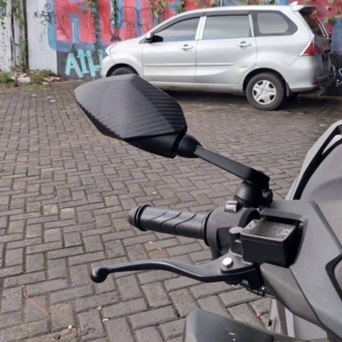 Jual Spion el Ducati Hitam Nemo 1007 Kaca Cembung Motor Universal ...