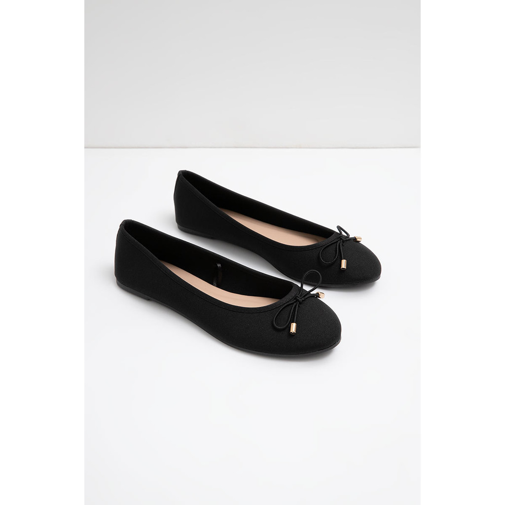 Jual Berrybenka - Sepatu Flatshoes Wanita Sofia Frilia Stripe Flat ...