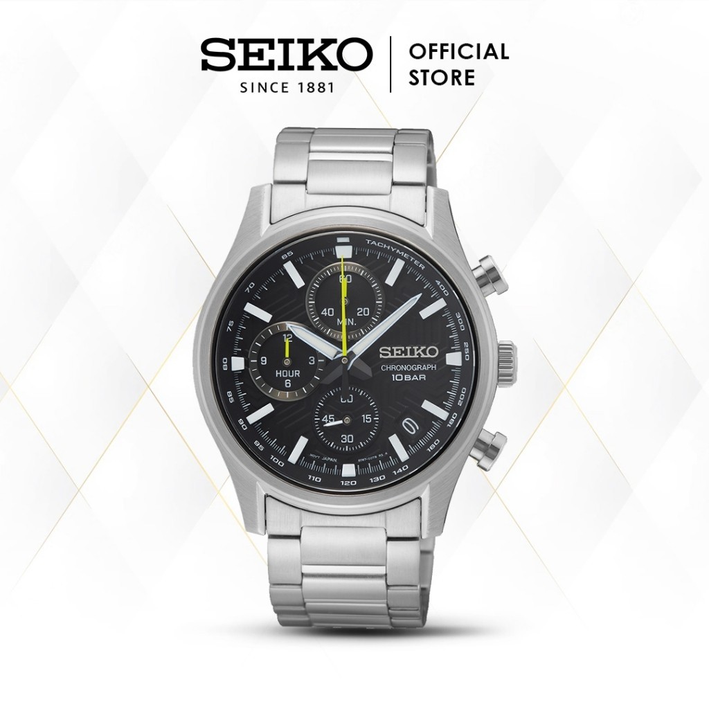 Jual Seiko Chronograph SSB419P1 SSB419 Quartz Sapphire Stainless ...